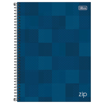 Caderno Espiral Capa Dura Universitário 1 Matéria 80 Folhas Zip TILIBRA ...