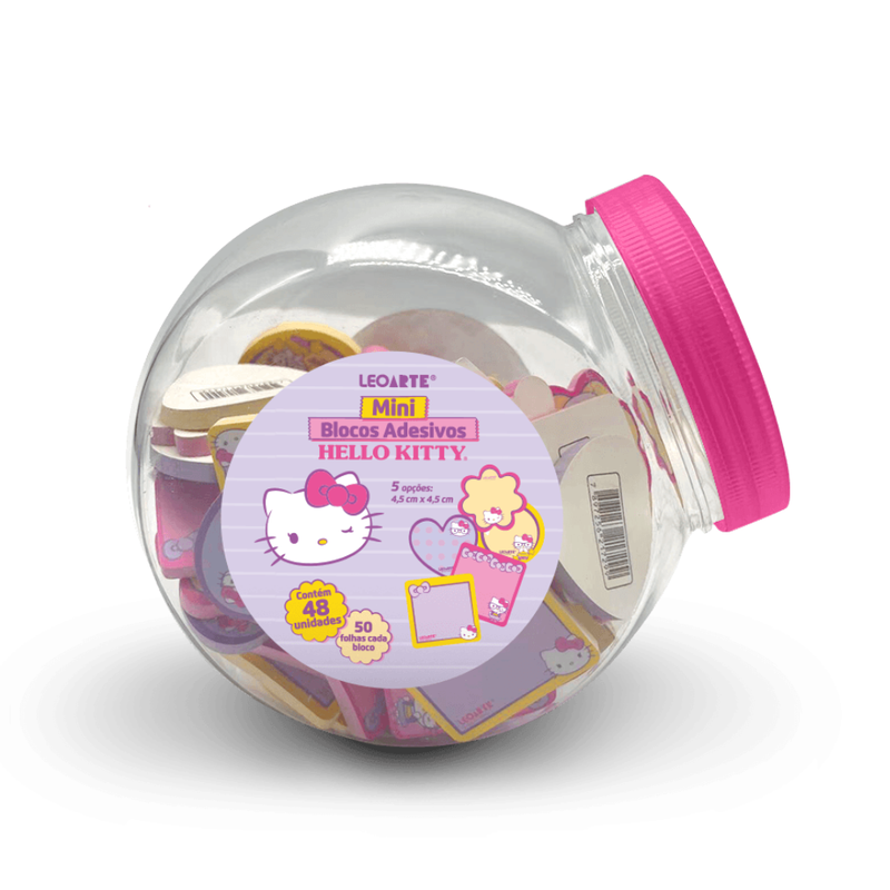 Bloco Adesivo Mini Hello Kitty 50 Folhas LEOARTE - Estampa 4 - Frame ...