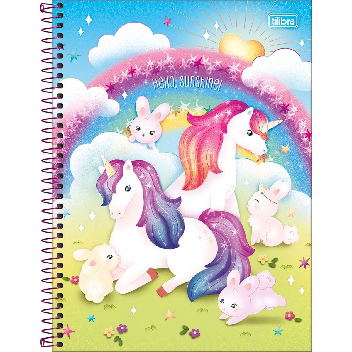 Caderno Espiral Capa Dura Universitário 1 Matéria Blink 80 Folhas ...