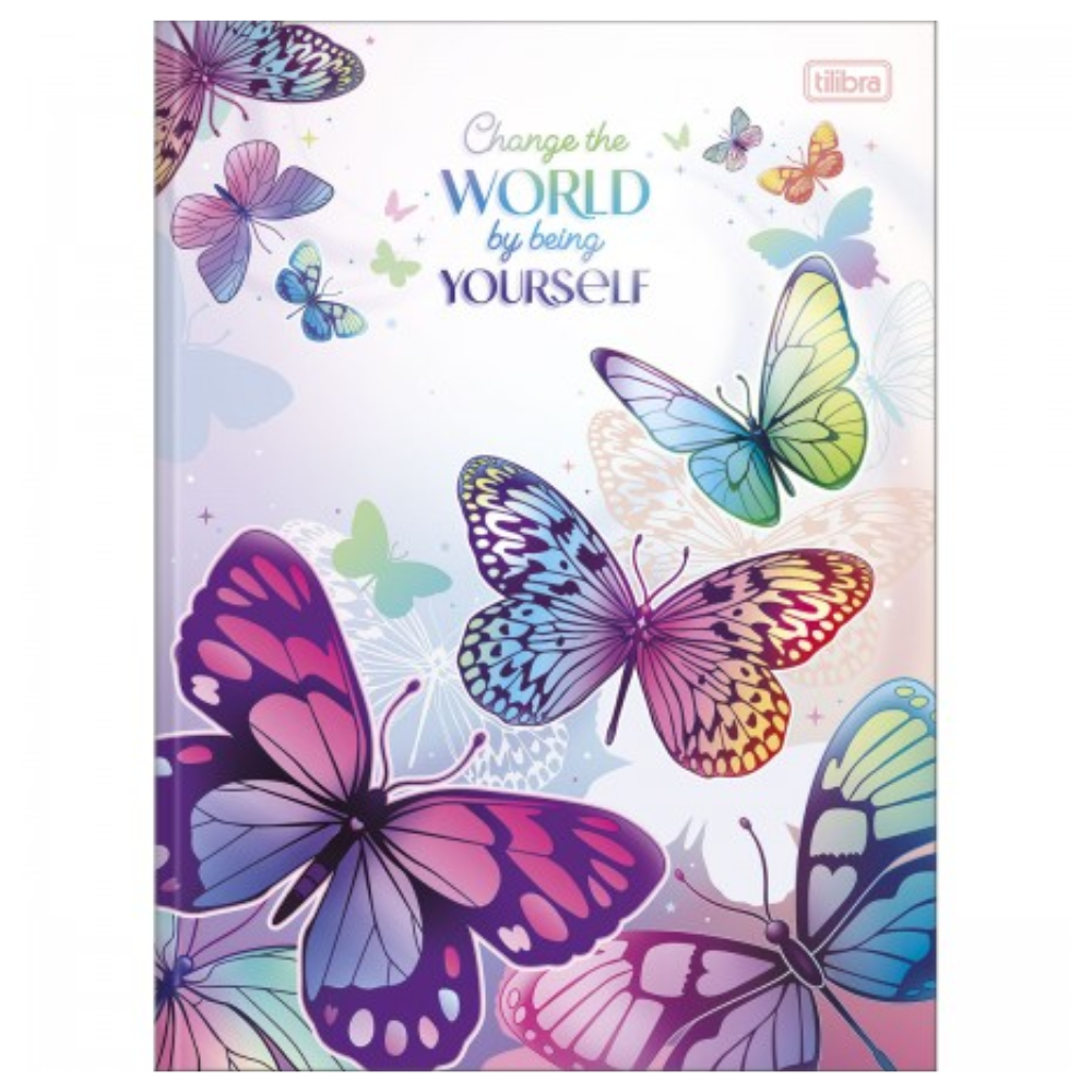 CADERNO BROCHURA CAPA DURA UNIVERSITÁRIO DAISY 80 FOLHAS - Estampa 5 ...